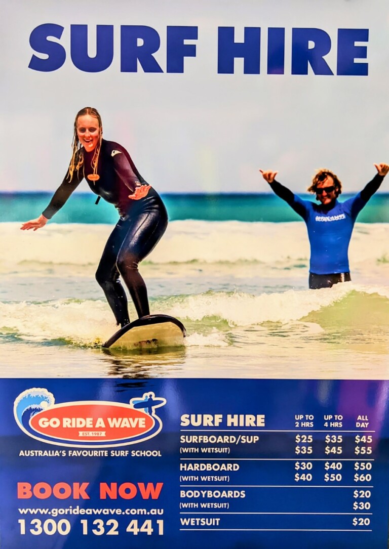 Torquay Beach Hire | Go Ride A Wave